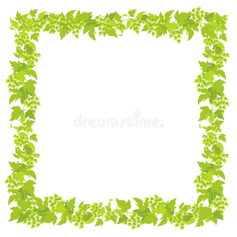 Rectangular Leaf Border Transparent Background Stock Illustrations ...