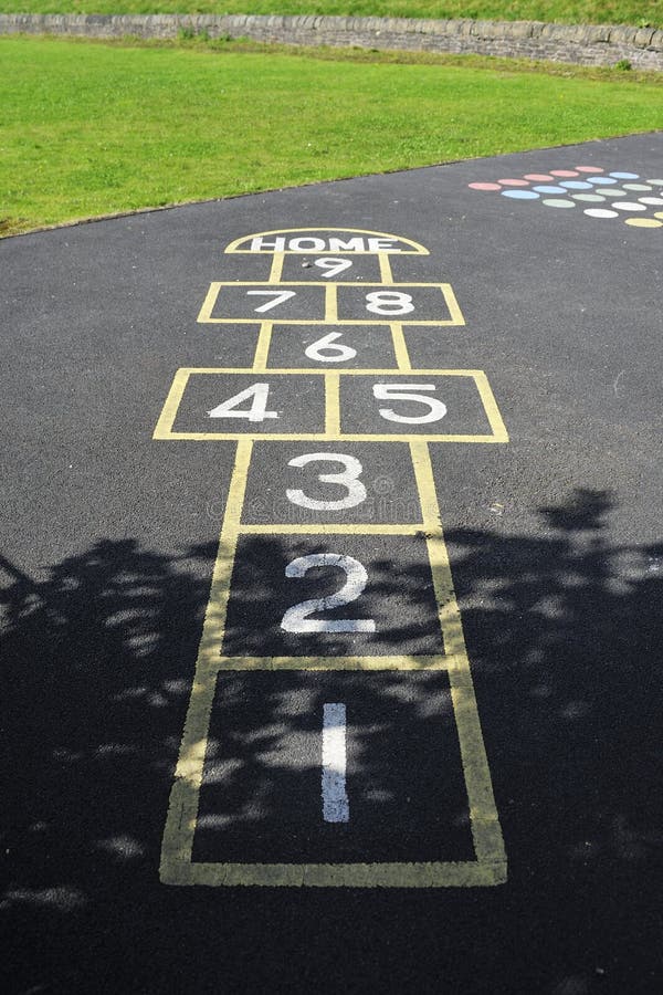 Hop Scotch stock image. Image of wall, scotch, park, games - 35432775