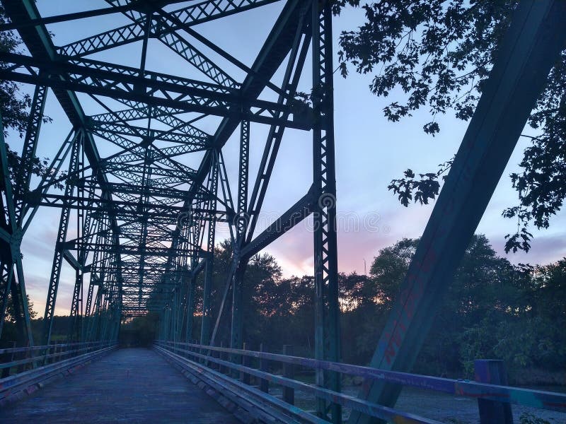Hope Bridge Rip Rap Road Dayton Ohio Stock Photo - Image of dayton ...