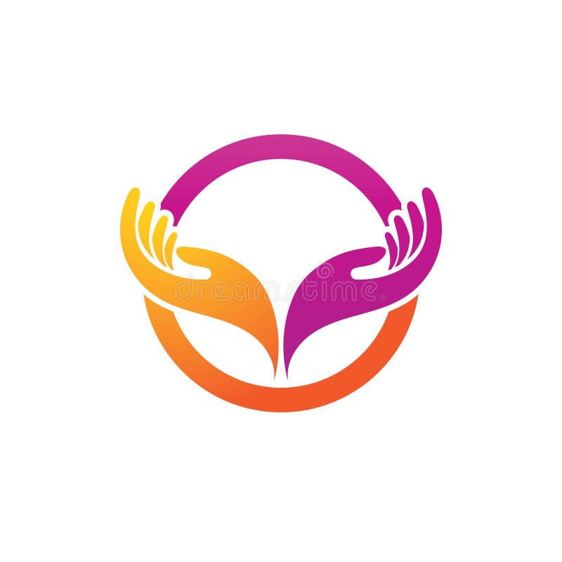 Hope Hand Logo Symbol Vector Image Stock Vector - Illustration of ...