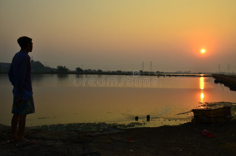 The hope at the horizon stock image. Image of beautiful - 57734937