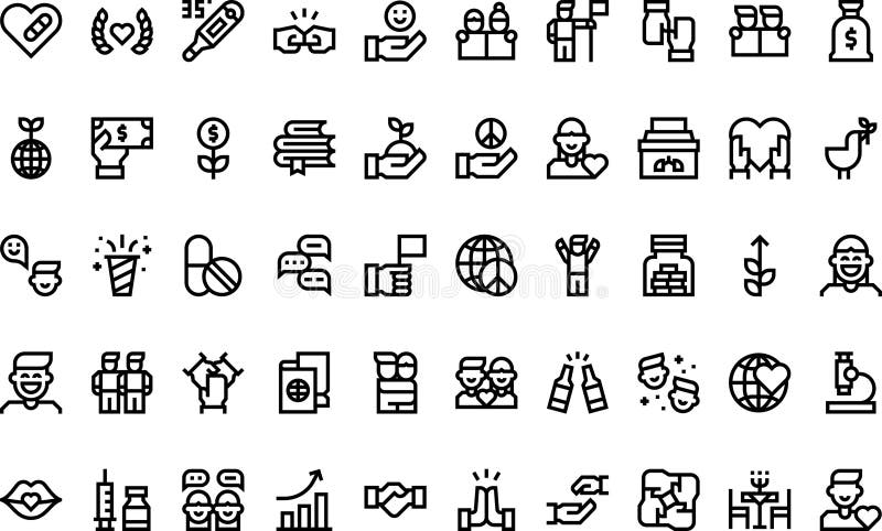 Hope Icons High-Quality Vector Icons Collection with Editable Stroke ...