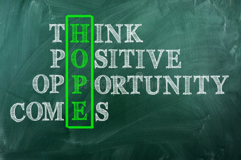 Hope stock photo. Image of positive, motivation, believe - 34106848