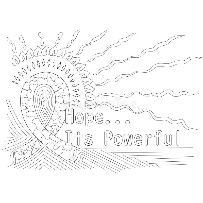 Day Motivational Coloring Page Design Stock Illustrations – 124 Day ...