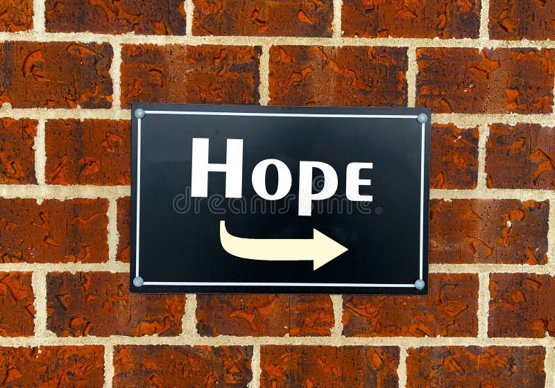 Hope Sign stock image. Image of feeling, life, marriage - 17775693