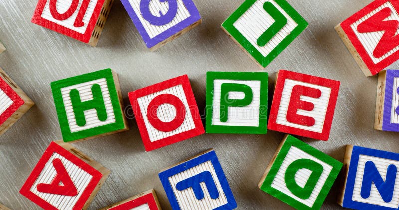 Hope stock photo. Image of hope, teach, educate, alphabet - 40666276