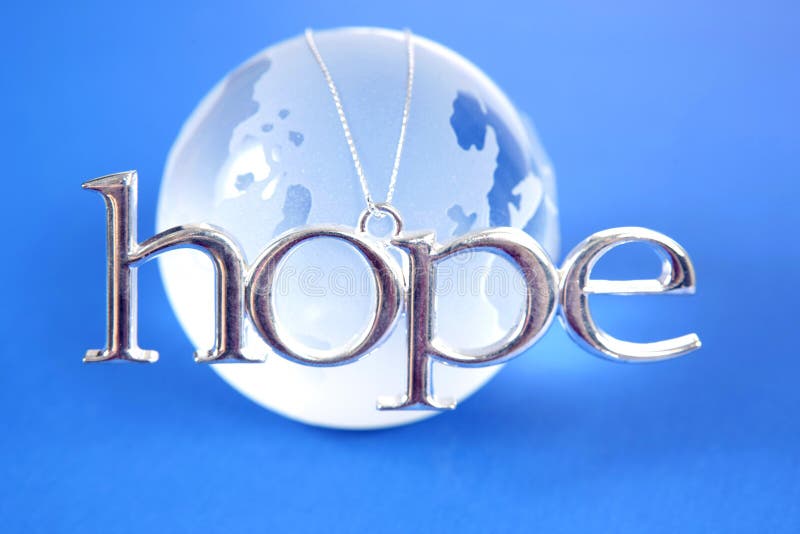 Hope World Globe Background Stock Image - Image of wide, inspiration ...
