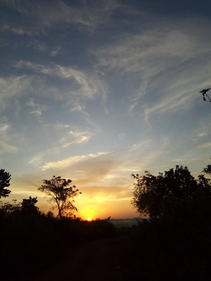 Hopeful happy sunrise stock image. Image of happy, sunrise - 173918897