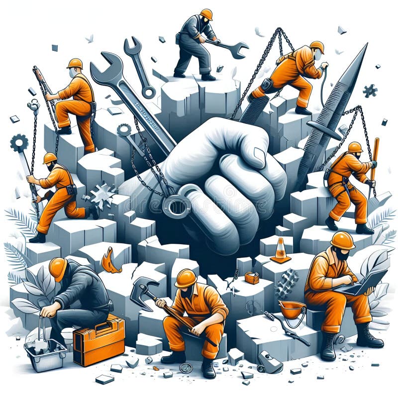 Building a Better Future stock photo. Image of building - 329572230