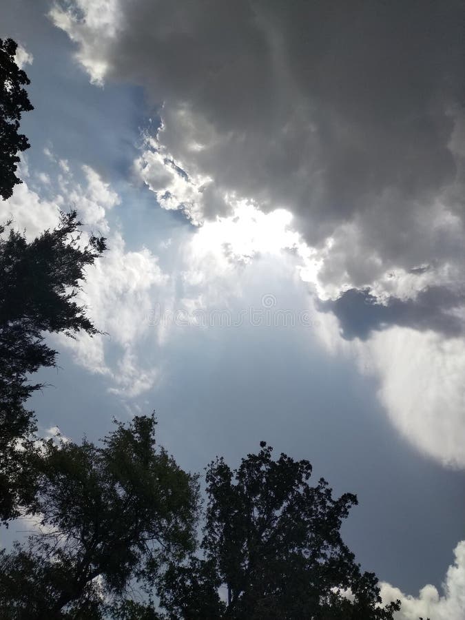 Hopeful Sky stock photo. Image of texas, hopeful, trees - 139506116