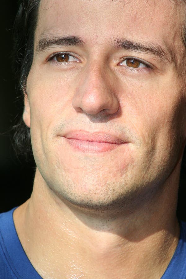 Hopeful and Trusting Men stock image. Image of love, calm - 3183449