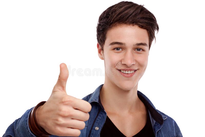 Hopeful young man stock image. Image of hopeful, gesture - 34963207