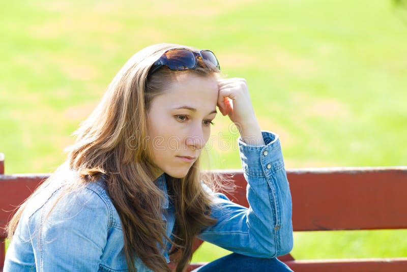 Hopeless stock photo. Image of desperation, looking, outdoors - 31068680