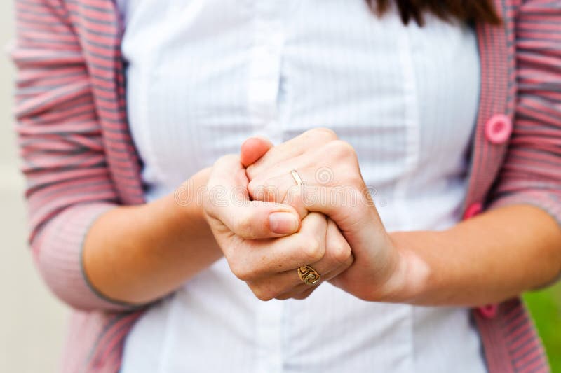 Hoping for help stock image. Image of humble, believer - 25897485