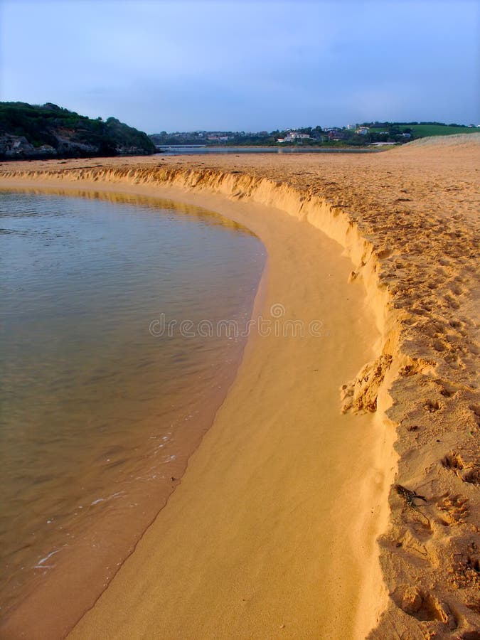 Hopkins River Estuary Warrnambool Stock Photo - Image of bright ...