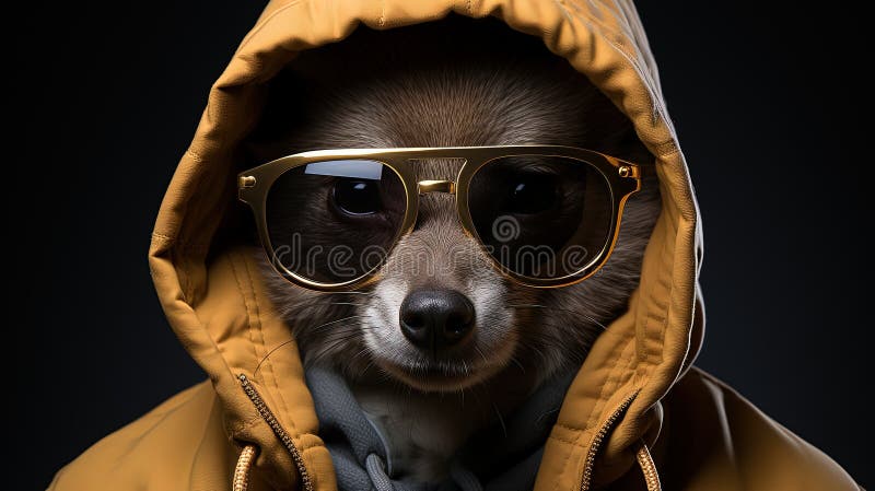 Hopper the Hip-Hop Kangaroo Stock Illustration - Illustration of ...