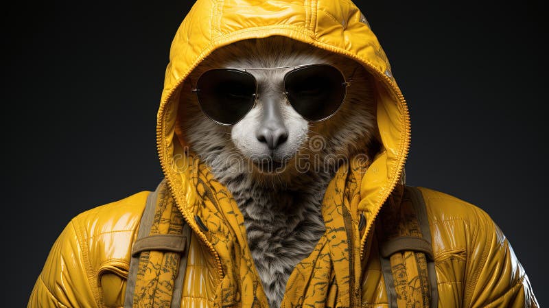 Hopper the Hip-Hop Kangaroo Stock Illustration - Illustration of animal ...