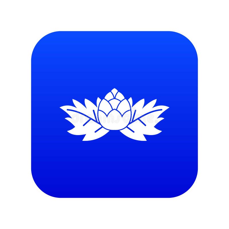 Hops icon, cartoon style stock vector. Illustration of beverage - 83336088