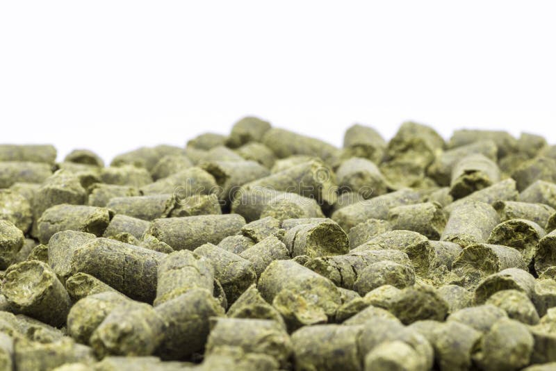 Hops Pellets Isolated White Stock Photos - Free & Royalty-Free Stock ...