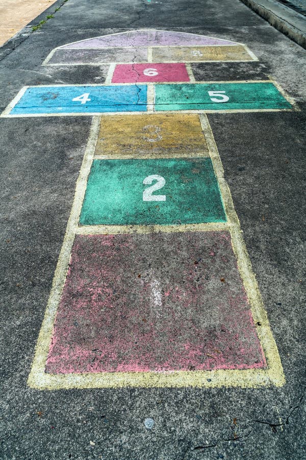 Hopscotch Game Stock Photos - Download 969 Royalty Free Photos