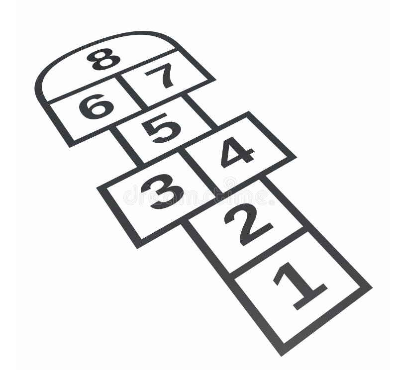 Hopscotch Stock Illustrations – 2,014 Hopscotch Stock Illustrations ...