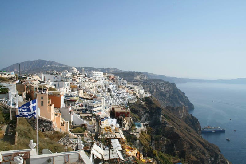 Hora stock photo. Image of island, roofs, travel, greece - 8827054