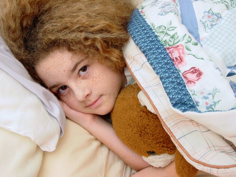 Hora de acostarse foto de archivo. Imagen de despierto - 118756