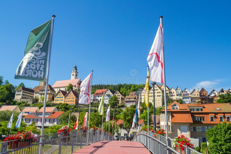 Horb, Germany editorial stock image. Image of landscape - 94735319