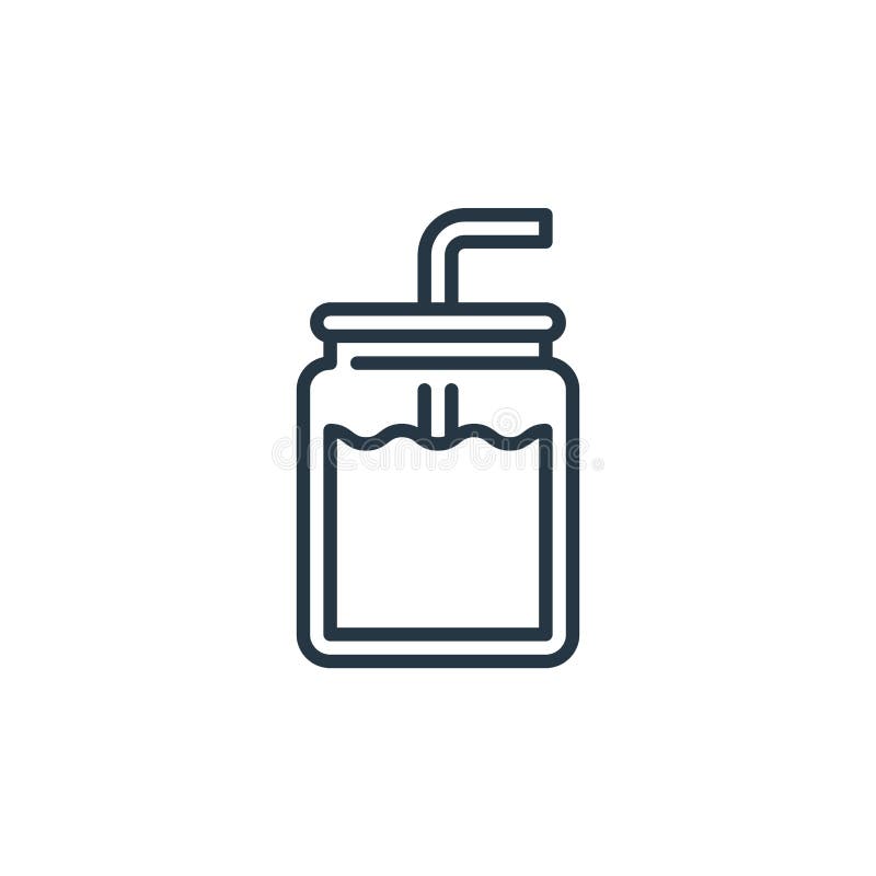 Horchata Icon Vector from Tipical Spanish Collection. Thin Line ... Horchata Icon Vector from Tipical Spanish Collection. Thin Line ...