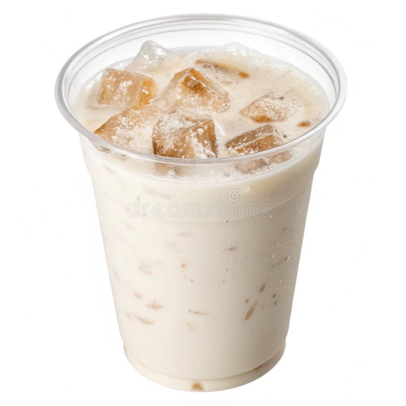 Horchata on White Background Stock Illustration - Illustration of white ...