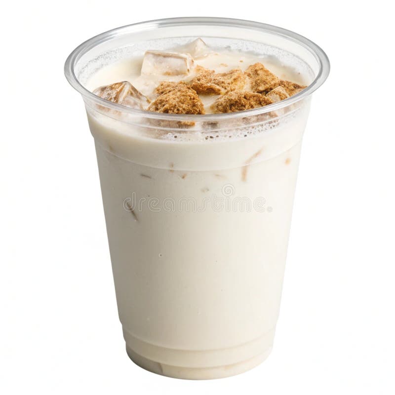 Horchata on White Background Stock Illustration - Illustration of white ...