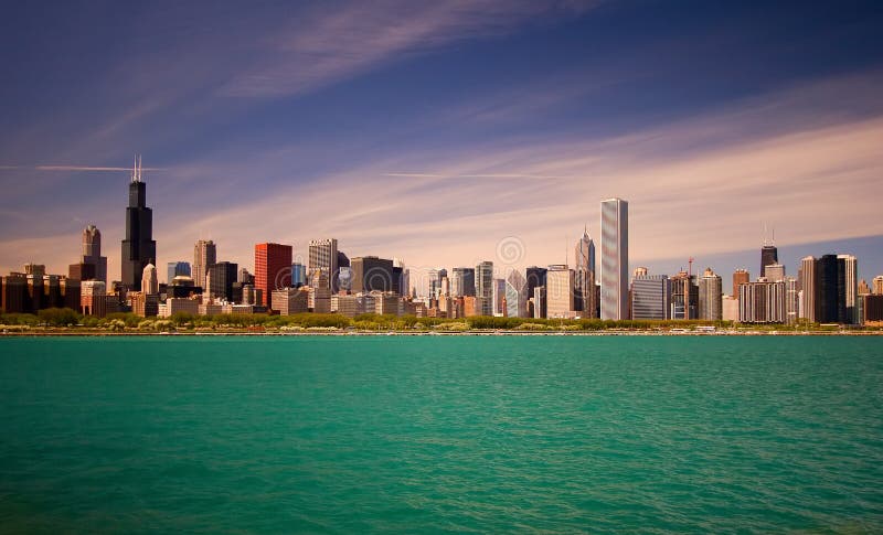 Chicago Etats-Unis image éditorial. Image du endroit - 36118445