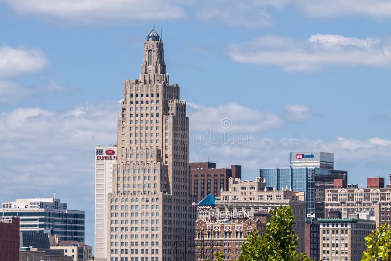 Horizon de Kansas City image stock éditorial. Image du kansas - 43729999