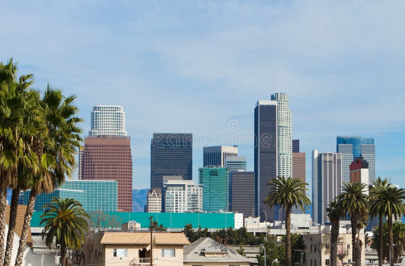 Paysage Urbain De Los Angeles Photo stock - Image du photographie ...