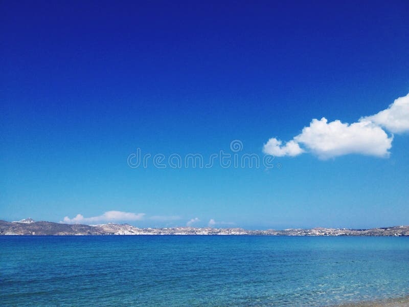 Horizon de mer image stock. Image du océan, destination - 44556999