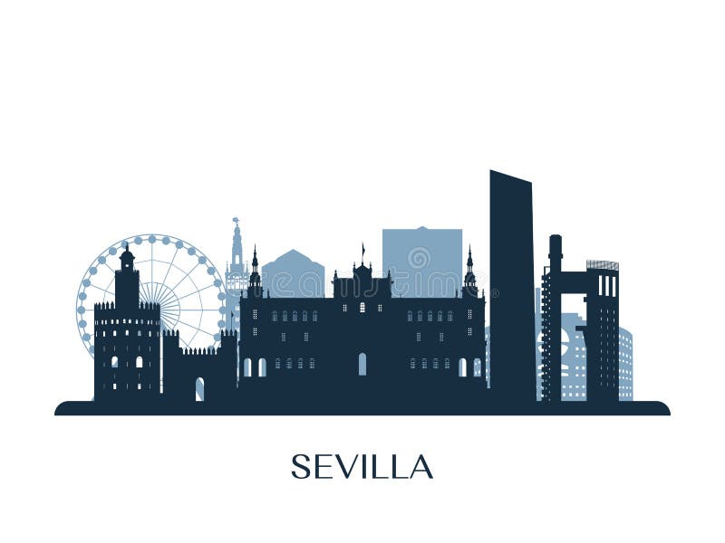 Symbole de séville illustration stock. Illustration du illustration ...