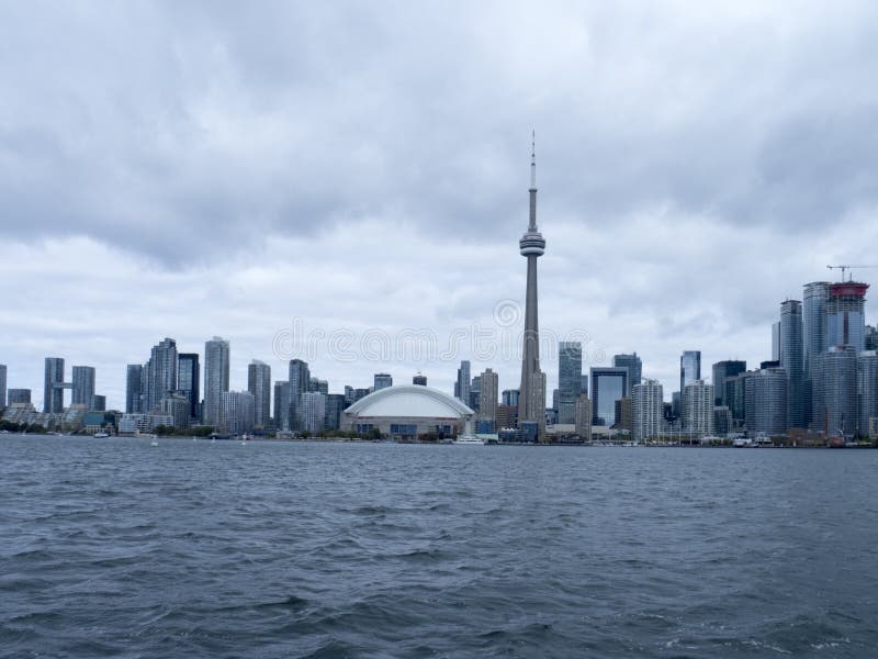Horizon De Toronto, Canada Vu Du Ferry Photographie éditorial - Image ...