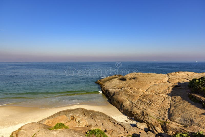 Horizon at Devil s beach stock photo. Image of coastline - 75637344