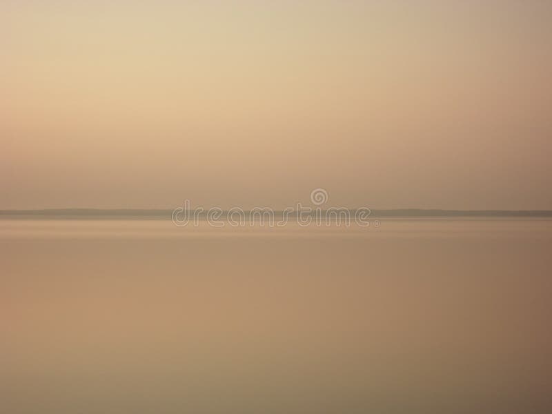 Horizon, Lake Unden stock image. Image of haze, smooth - 78522201