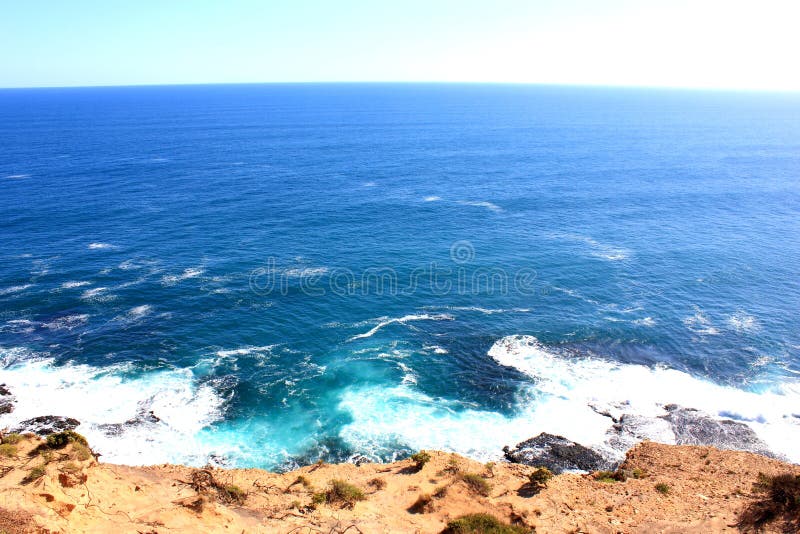 Horizon over blue sea stock photo. Image of seascape - 31183268