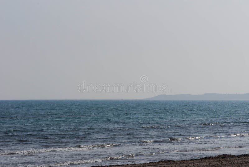 Horizon in the sea stock image. Image of clear, beauty - 214832521