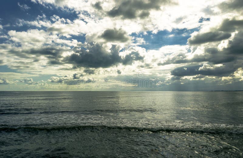 The horizon stock photo. Image of horizon, wave, blue - 46630378