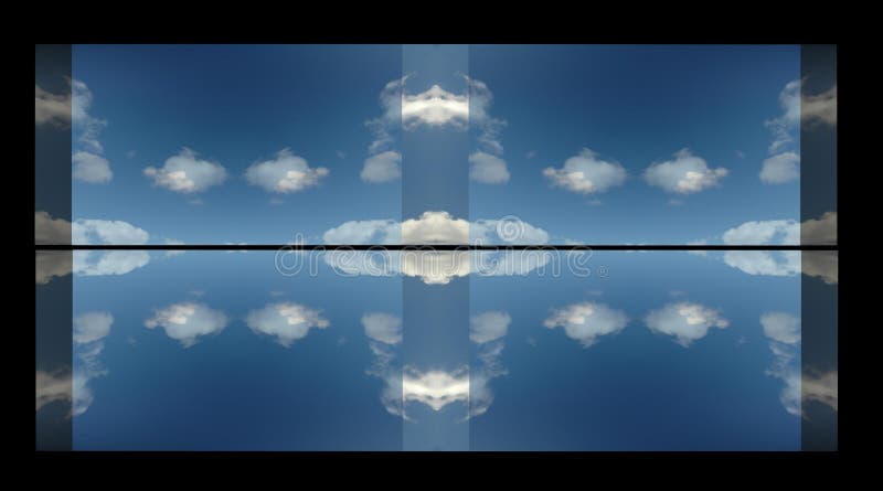 Horizon thru window stock illustration. Illustration of background ...