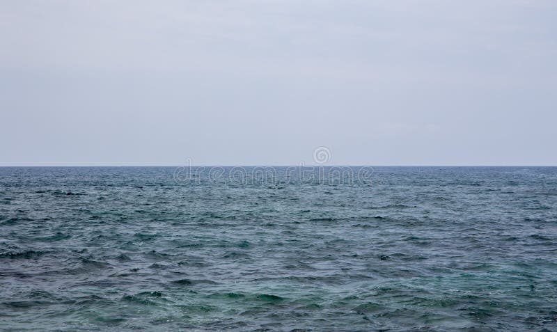The Horizon stock image. Image of ocean, cloud, simple - 85083243