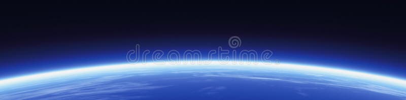 Horizon and world banner stock illustration. Illustration of horizon ...