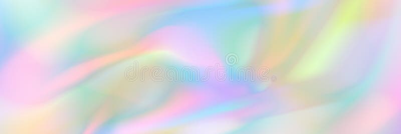 Horizontal Abstract Pastel Holographic Texture Design for Pattern and ...