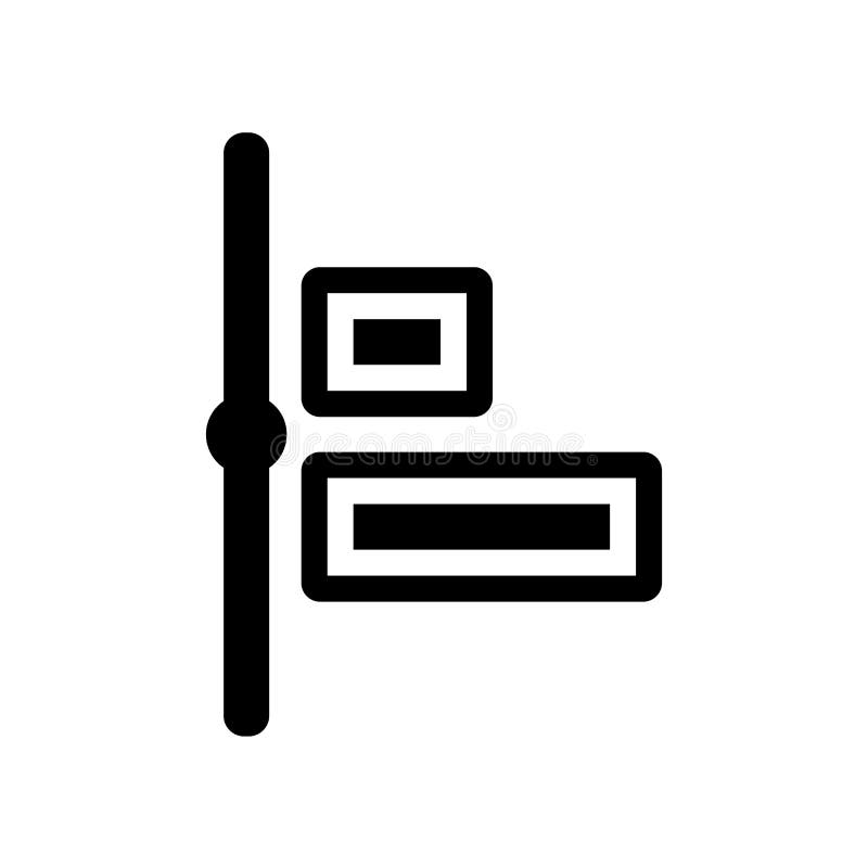 Horizontal Alignment Icon from Webnavigation Collection. Stock Vector ...