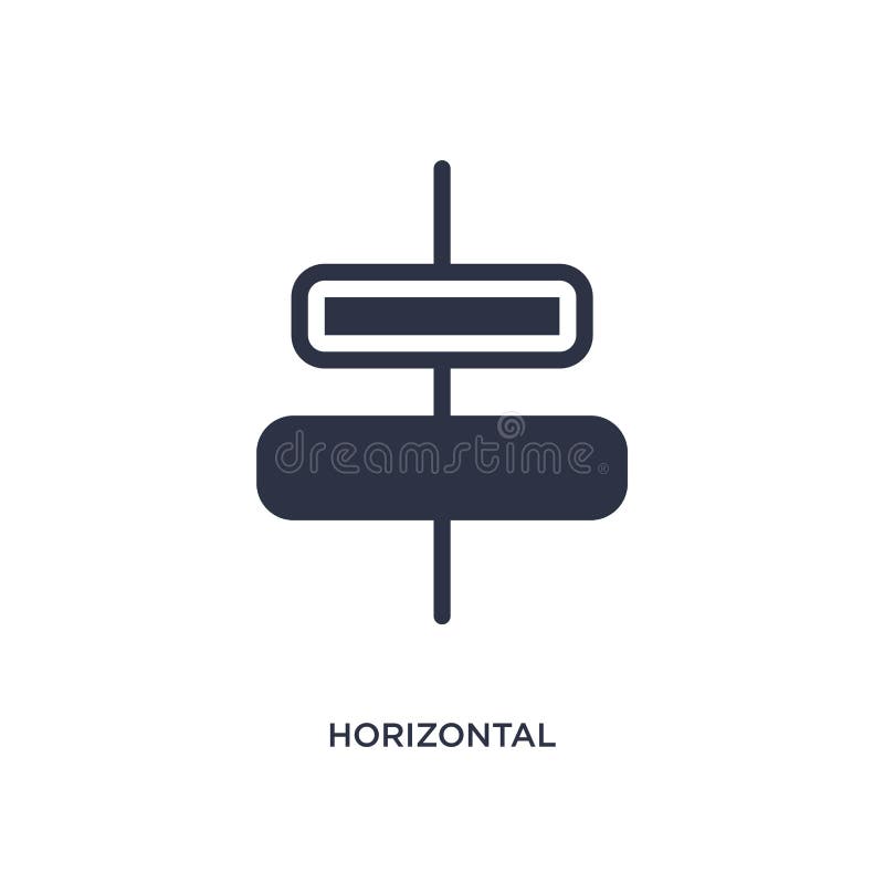 Horizontal Alignment Icon in Trendy Design Style. Horizontal Alignment ... Horizontal Alignment Icon in Trendy Design Style. Horizontal Alignment ...