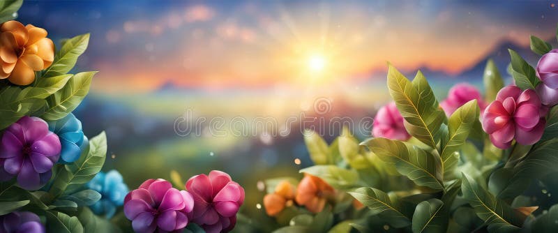 Horizontal Anamorphic Display Bokeh Concept for Background Stock ...