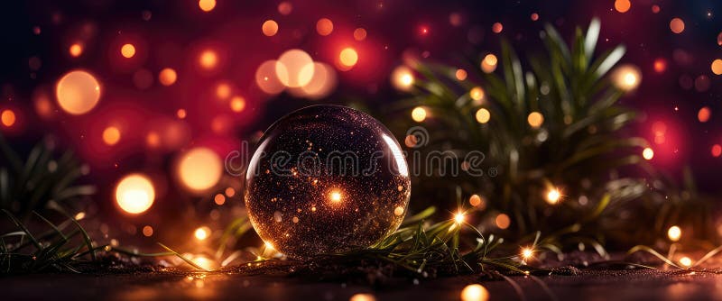 Horizontal Anamorphic Display Bokeh Concept for Background Stock ...